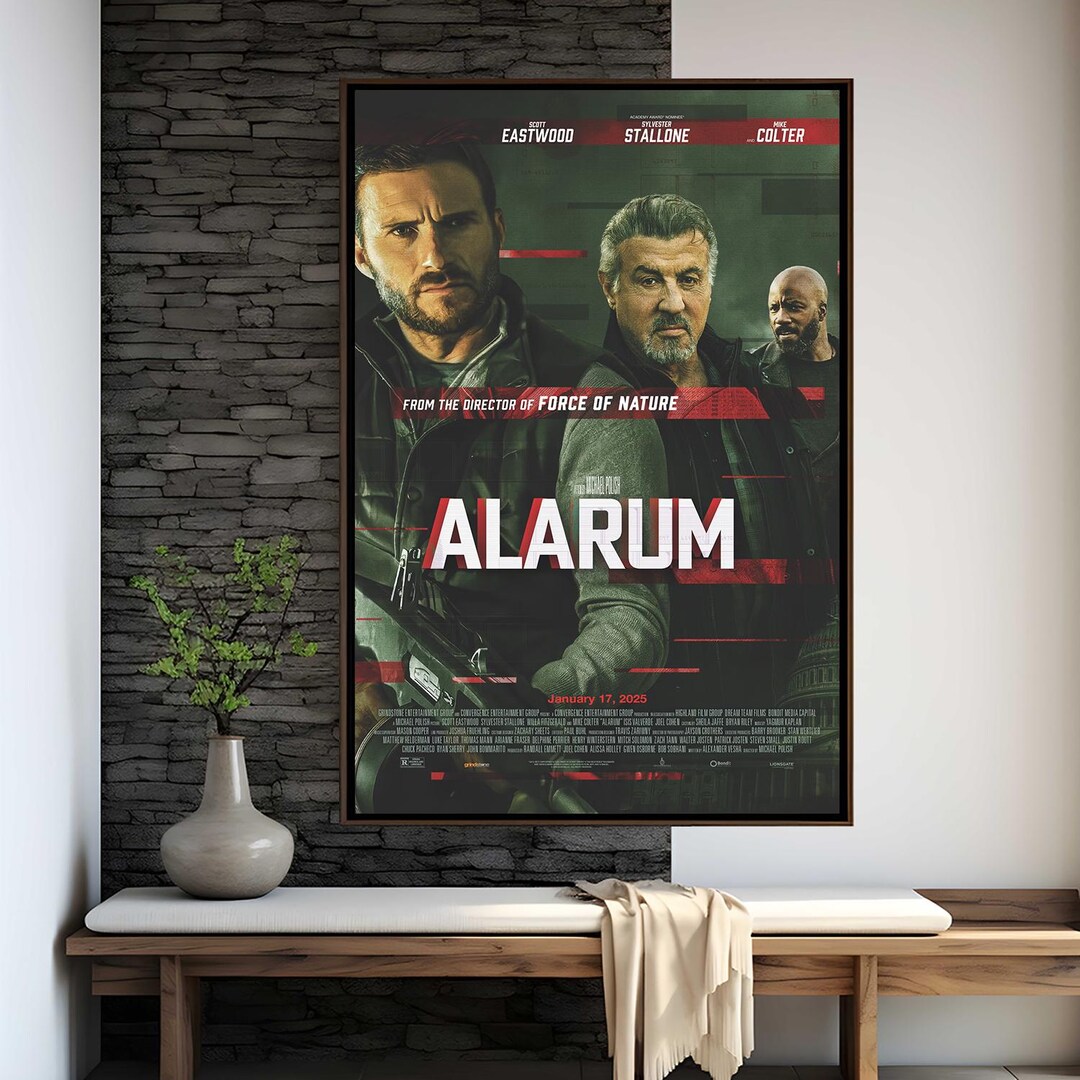 Alarum Movie Poster | High Quality Print | Movie Art | Wall Decor ...
