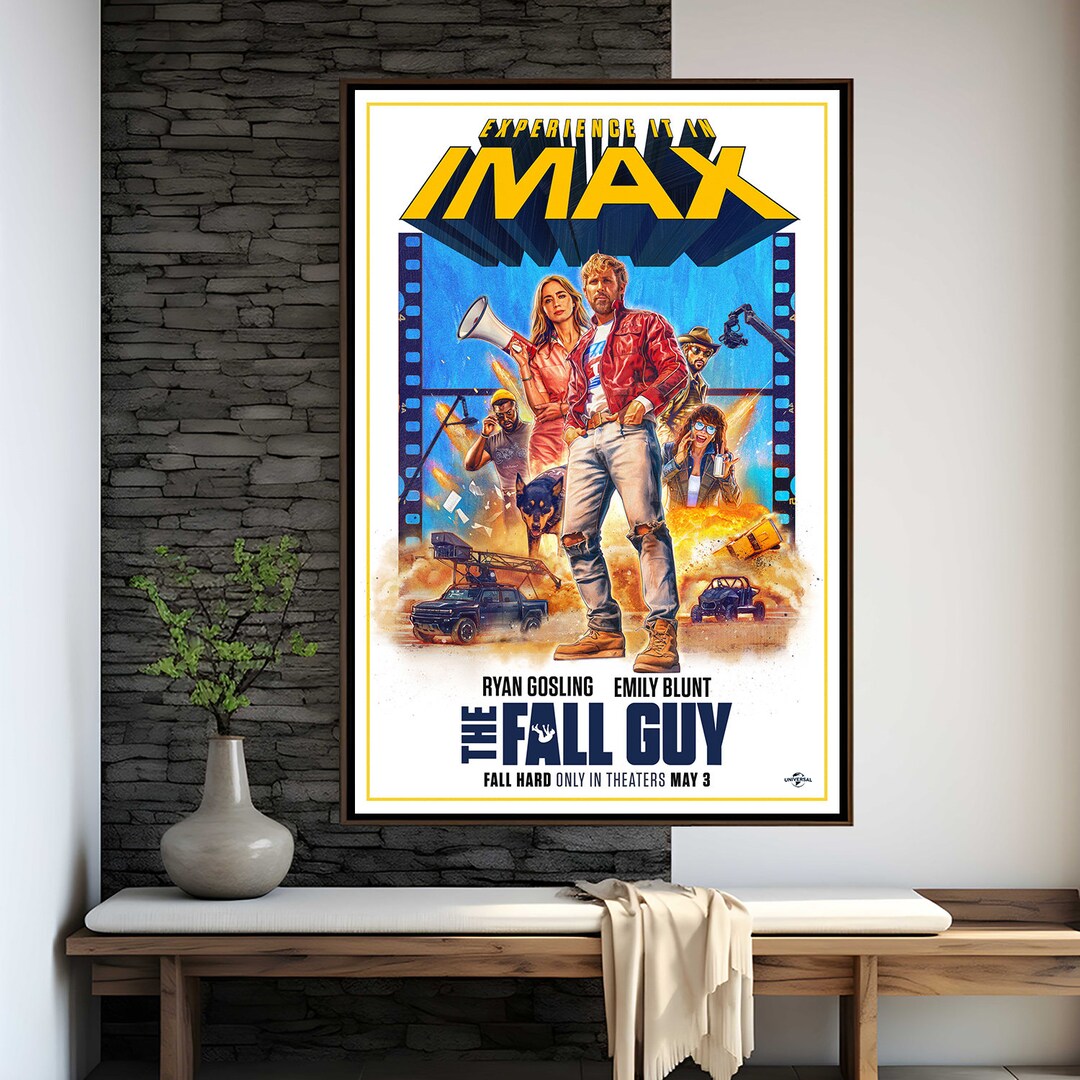 The Fall Guy 2024 Movie Poster | High Quality Print | Movie Art | Wall ...