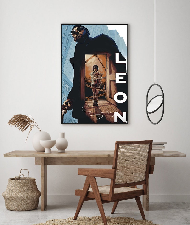 Leon Movie Poster Movie Art Wall Decor Film Fan Collectibles Gift ...