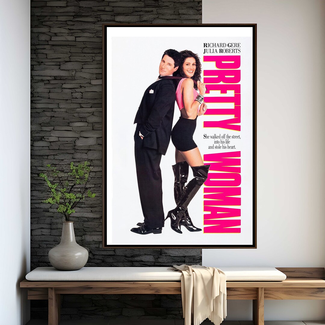 Pretty Woman Movie Poster | High Quality Print | Movie Art | Wall Decor ...