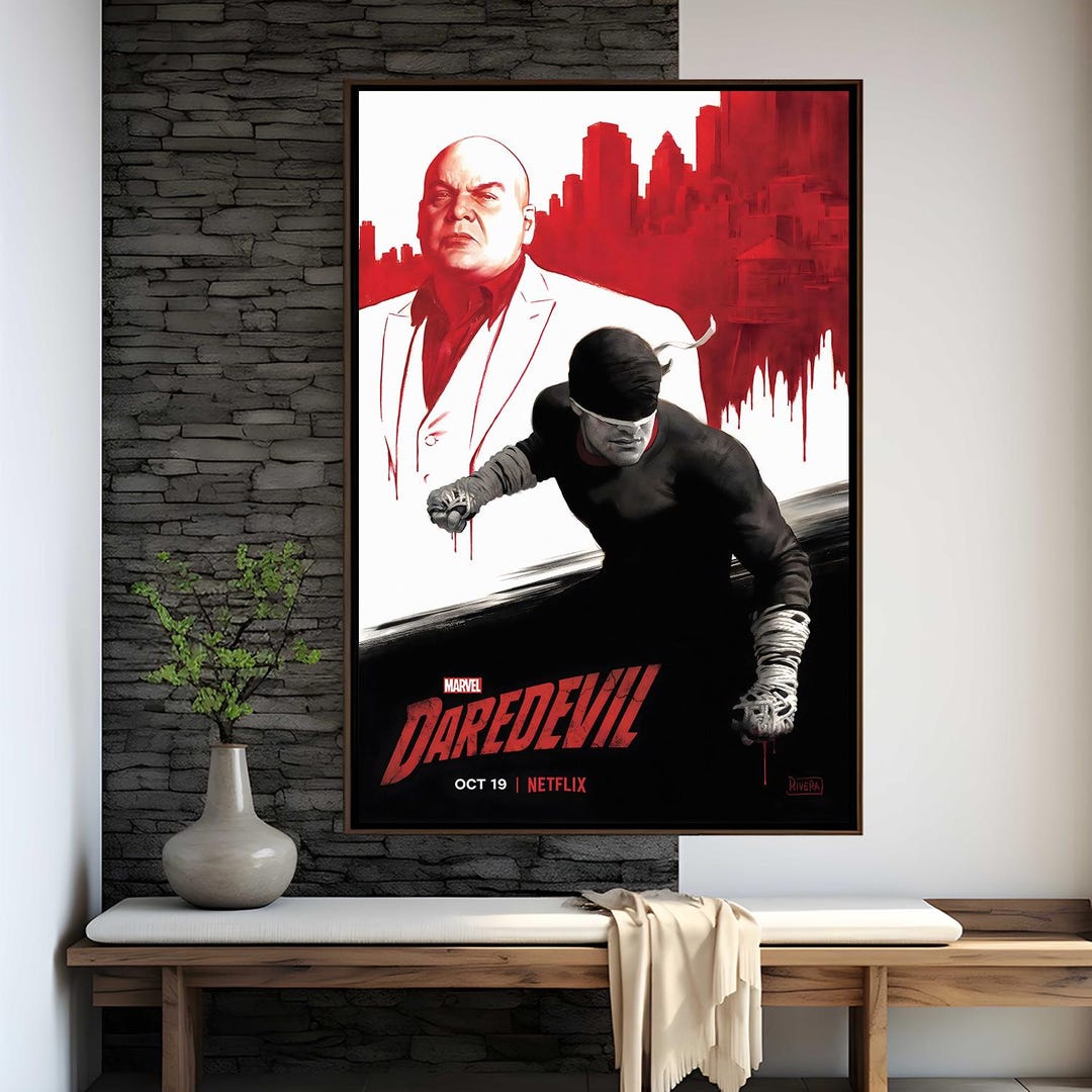 Daredevil Movie Poster | High Quality Print | Movie Art | Wall Decor ...