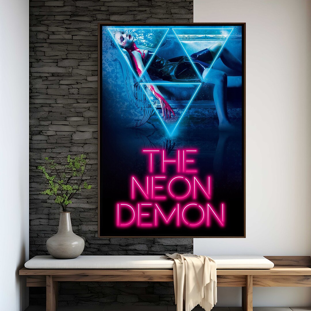 The Neon Demon Movie Poster | High Quality Print | Movie Art | Wall ...