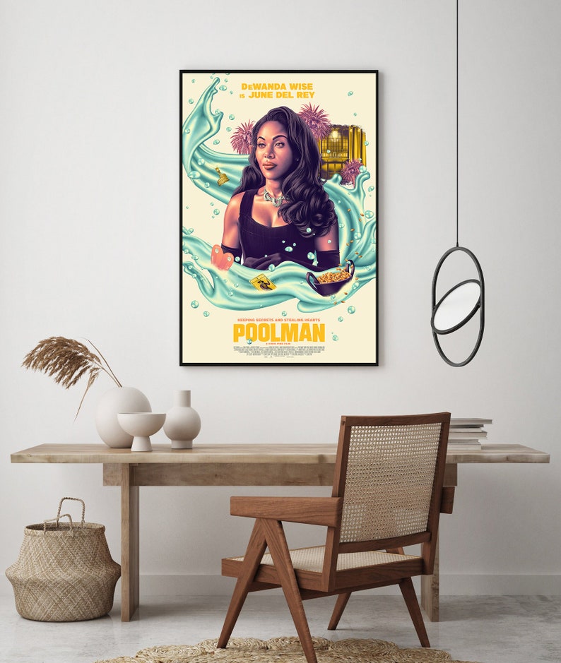 Poolman Movie Poster Movie Art Wall Decor Film Fan Collectibles Gift ...