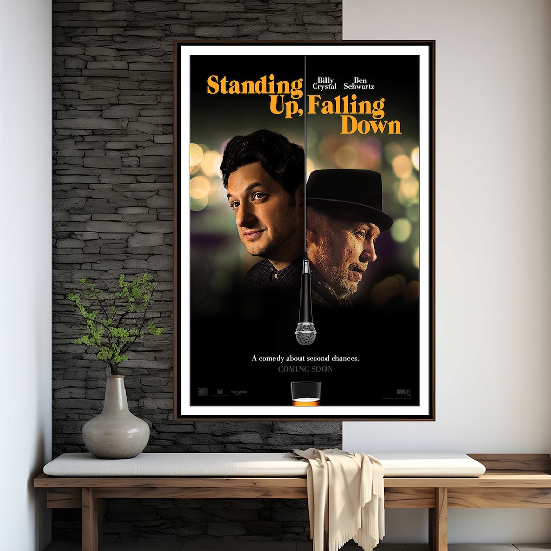 Standing up Falling Down Movie Poster Movie Art Wall Decor Film Fan ...