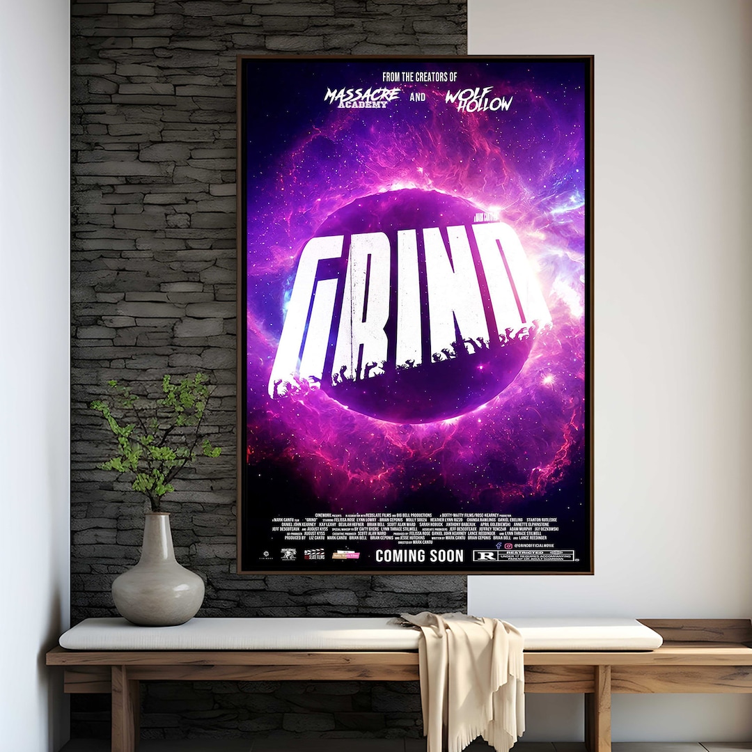 Grind 2025 Movie Poster Movie Art Wall Decor Film Fan Collectibles Gift ...