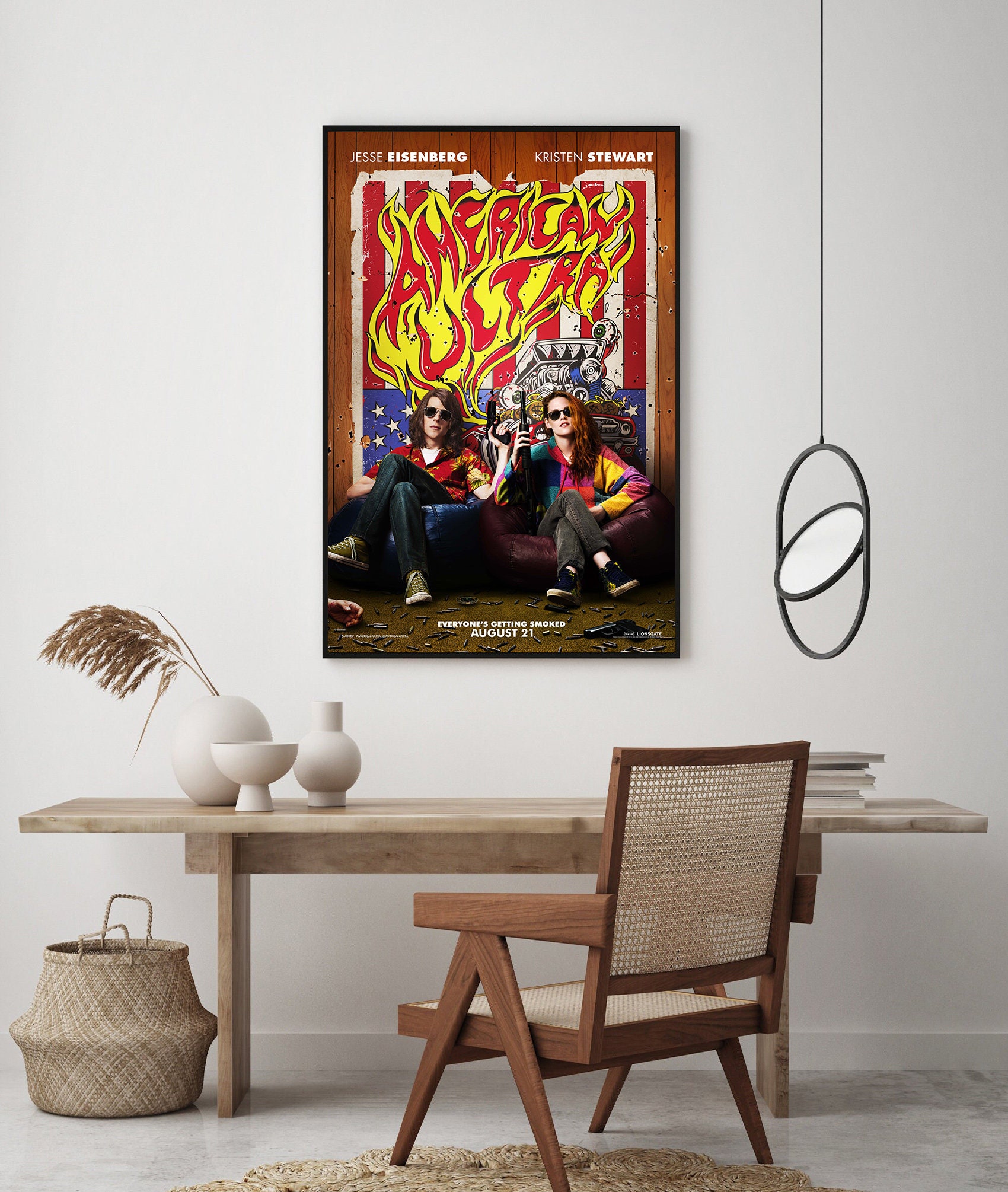 American Ultra Movie Poster | High Quality Print | Movie Art | Wall ...