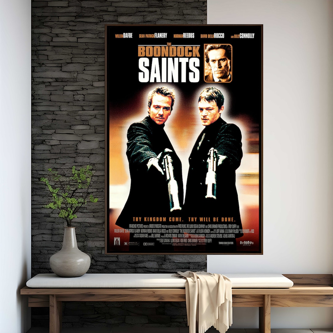 The Boondock Saints Movie Poster | High Quality Print | Movie Art ...