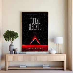Total Recall Movie Poster | High Quality Print | Movie Art | Wall Decor ...