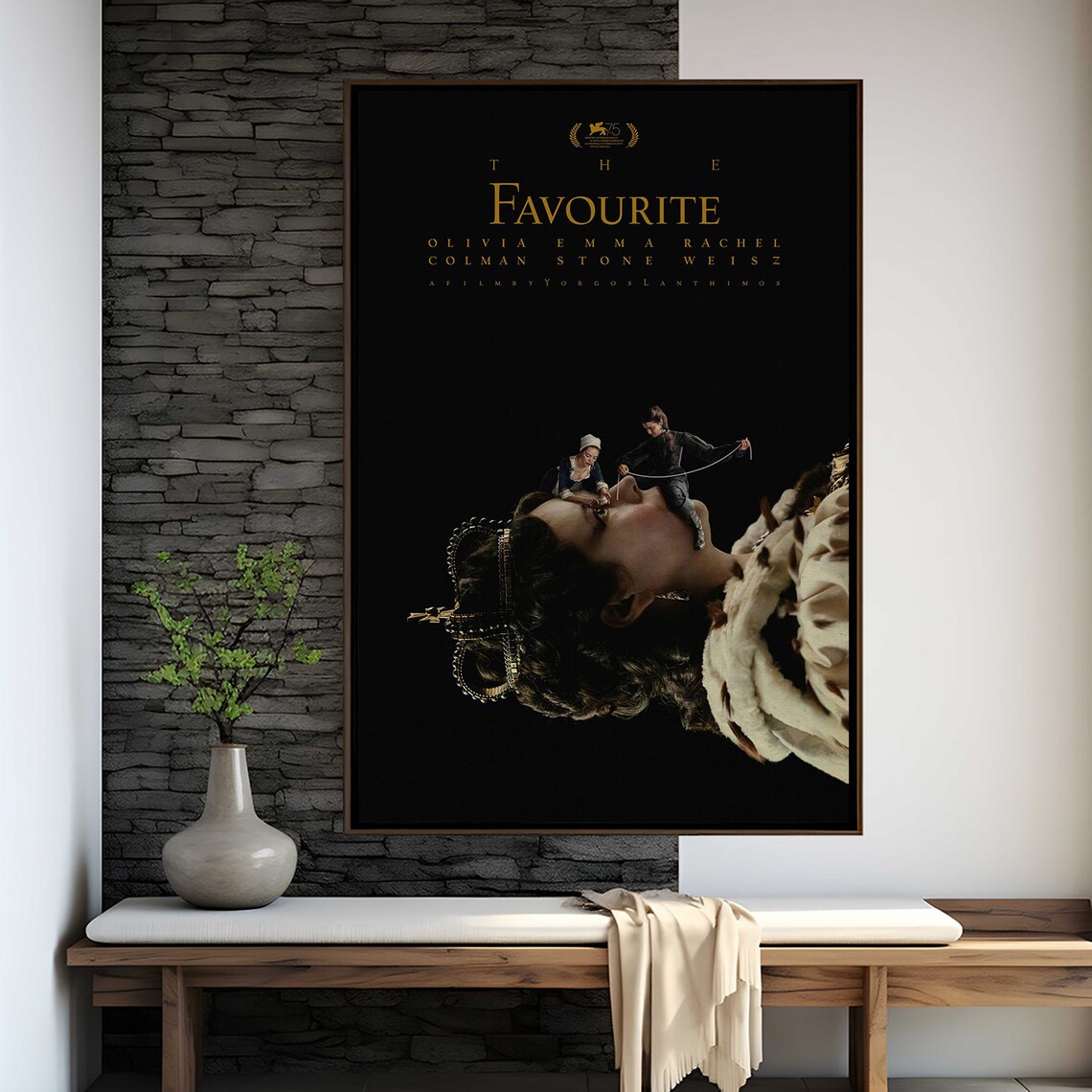 The Favourite Movie Poster | High Quality Print | Movie Art | Wall ...