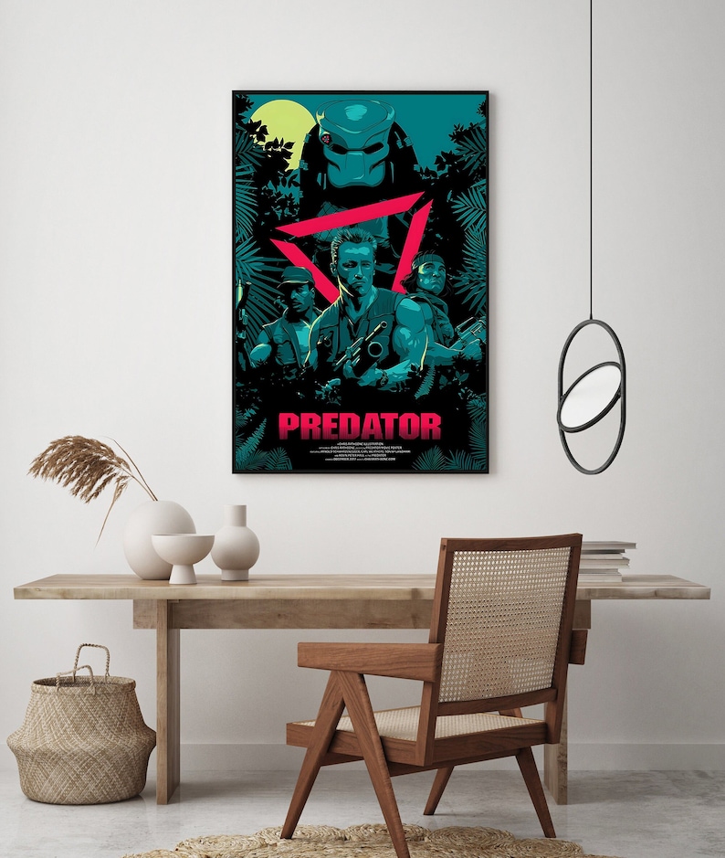 Predator Movie Poster | High Quality Print | Movie Art | Wall Decor ...