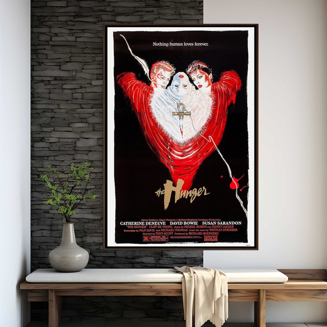 The Hunger Movie Poster | High Quality Print | Movie Art | Wall Decor ...