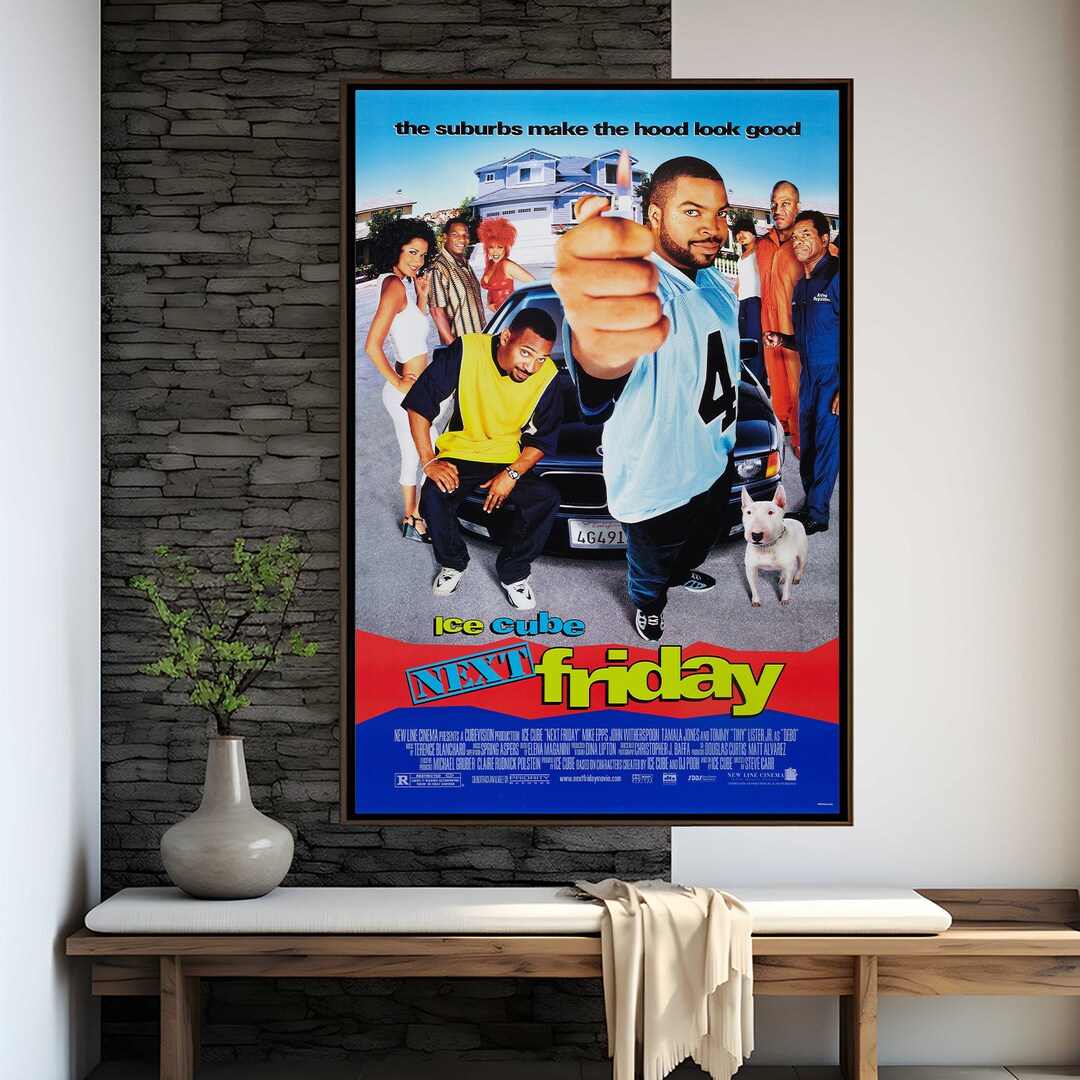Next Friday Movie Poster | High Quality Print | Movie Art | Wall Decor ...