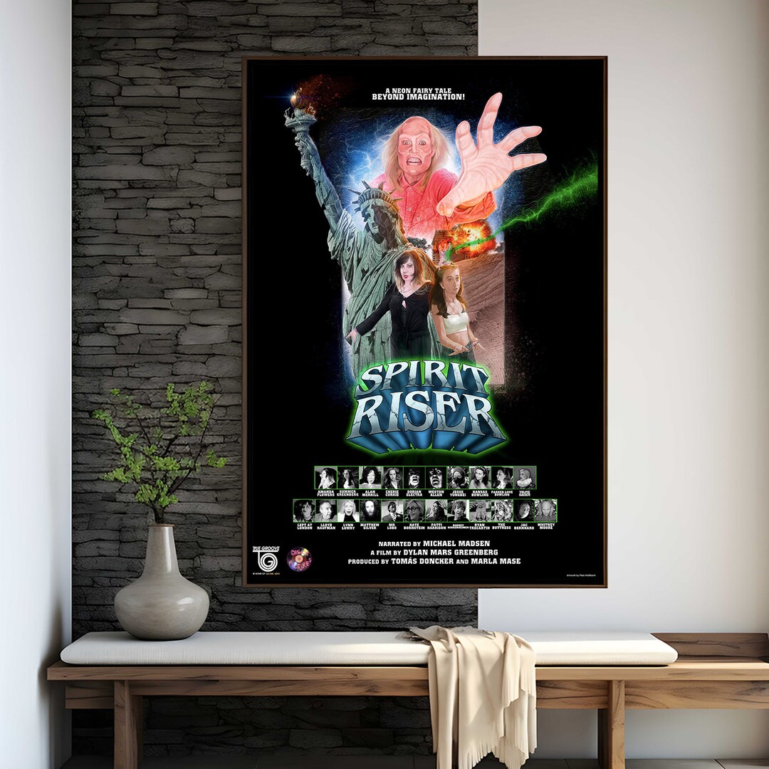 Spirit Riser 2024 Movie Poster Movie Art Wall Decor Film Fan ...