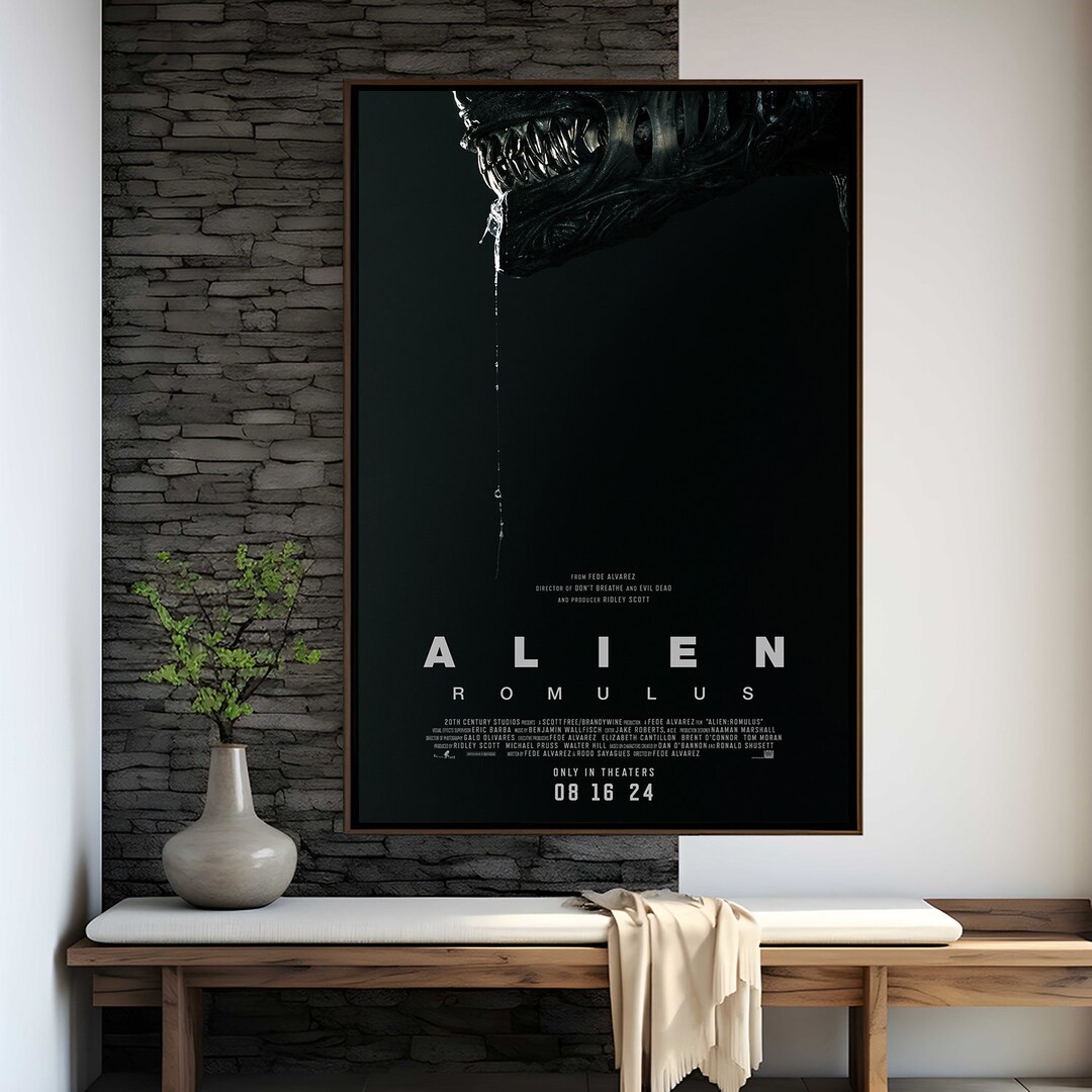 Alien Romulus 2024 Movie Poster | High Quality Print | Movie Art | Wall ...