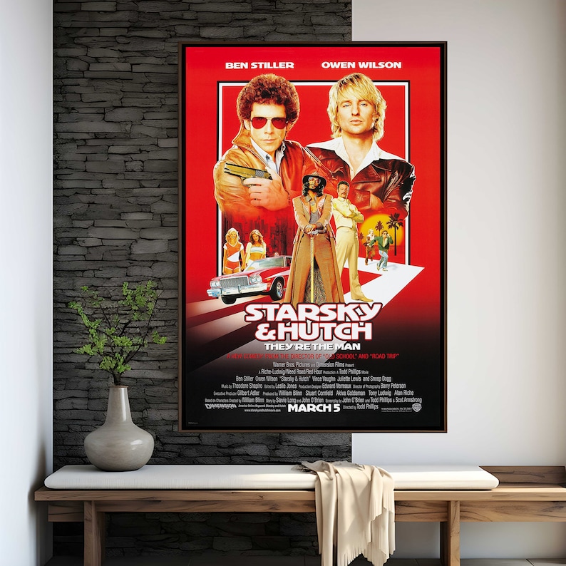 Starsky and Hutch Movie Poster | High Quality Print | Movie Art | Wall ...