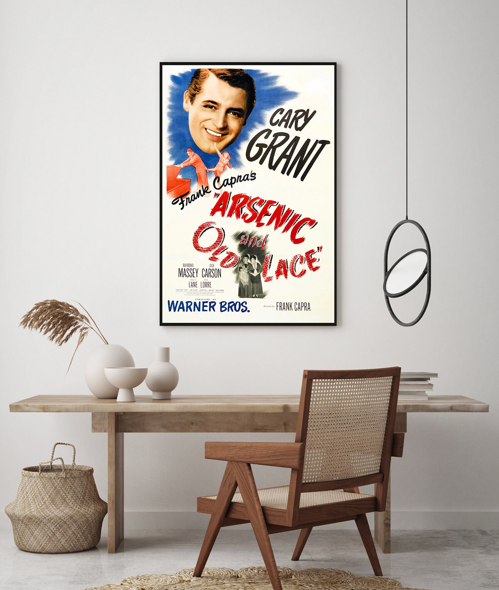 Arsenic and Old Lace 1944 Movie Poster | High Quality Print | Movie Art ...