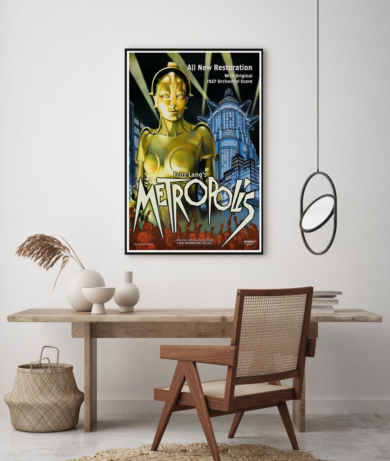 Metropolis Movie Poster Movie Art Wall Decor Film Fan Collectibles Gift ...