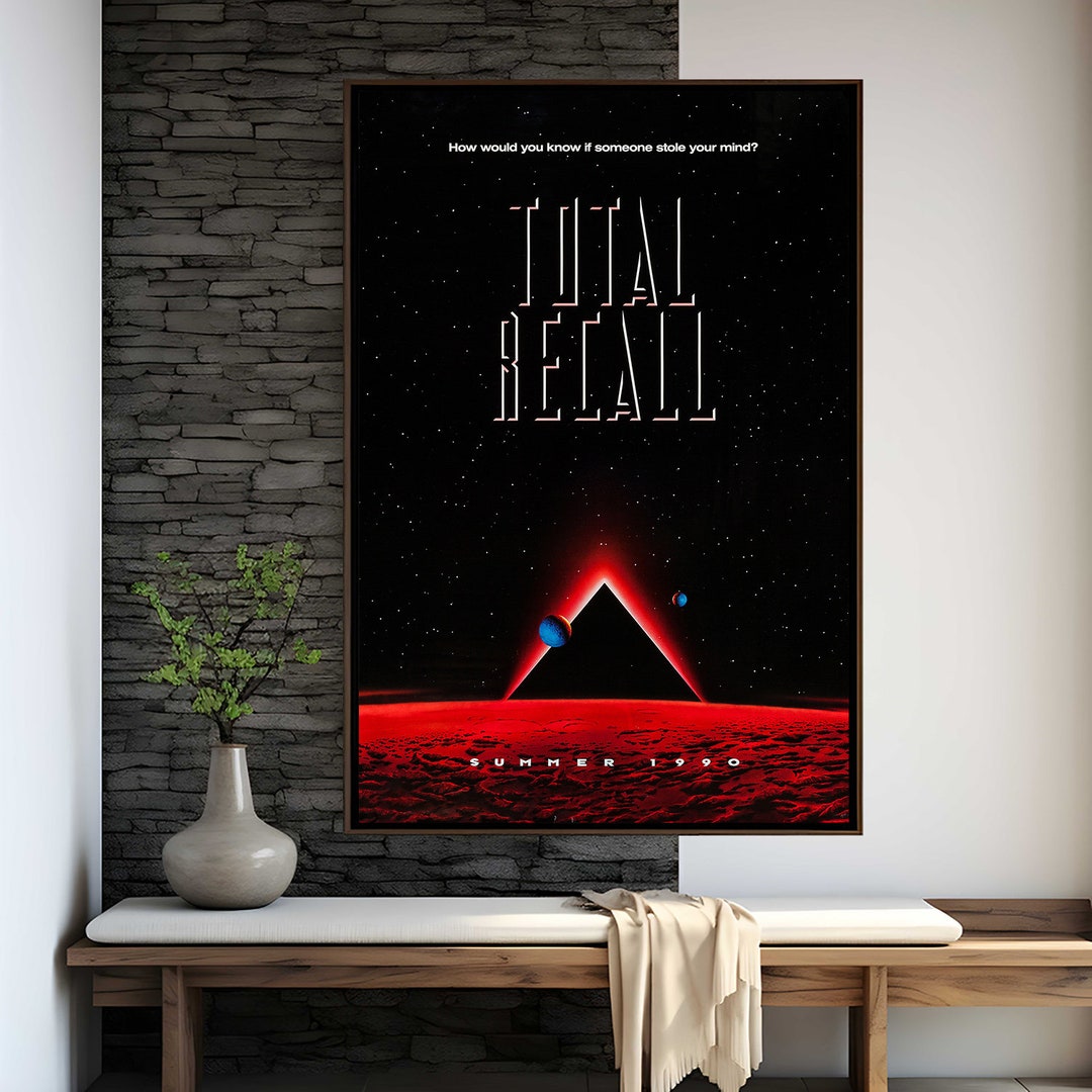 Total Recall Movie Poster | High Quality Print | Movie Art | Wall Decor ...