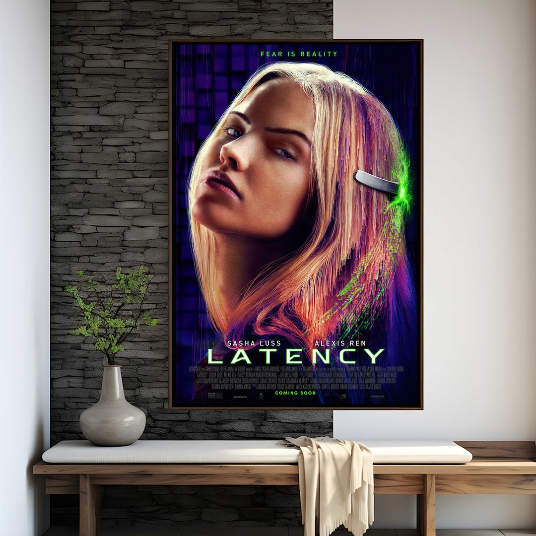 Latency 2024 Movie Poster High Quality Print Movie Art Wall Decor Film Fan Collectibles Gift ...