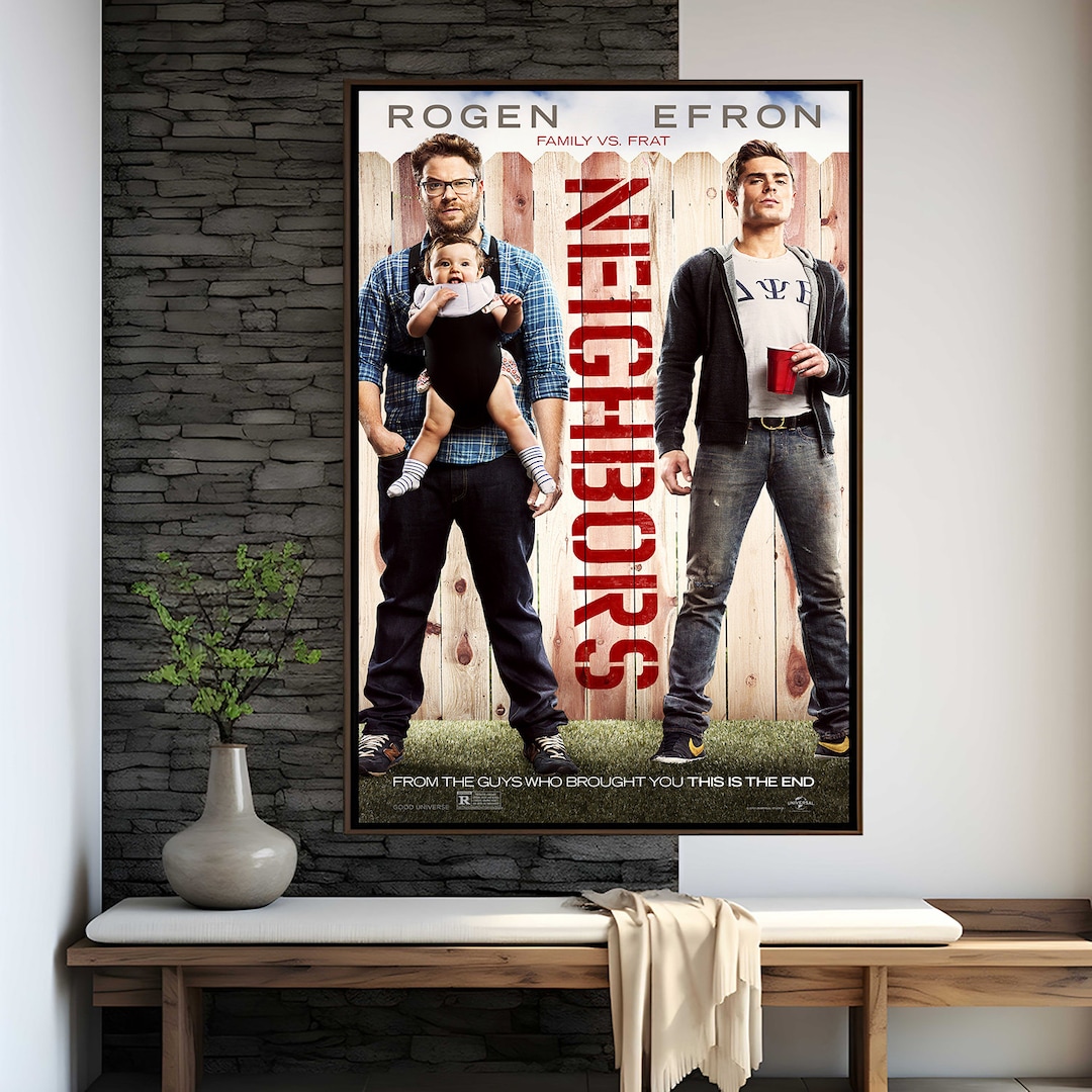 Neighbors Movie Poster Movie Art Wall Decor Film Fan Collectibles Gift ...
