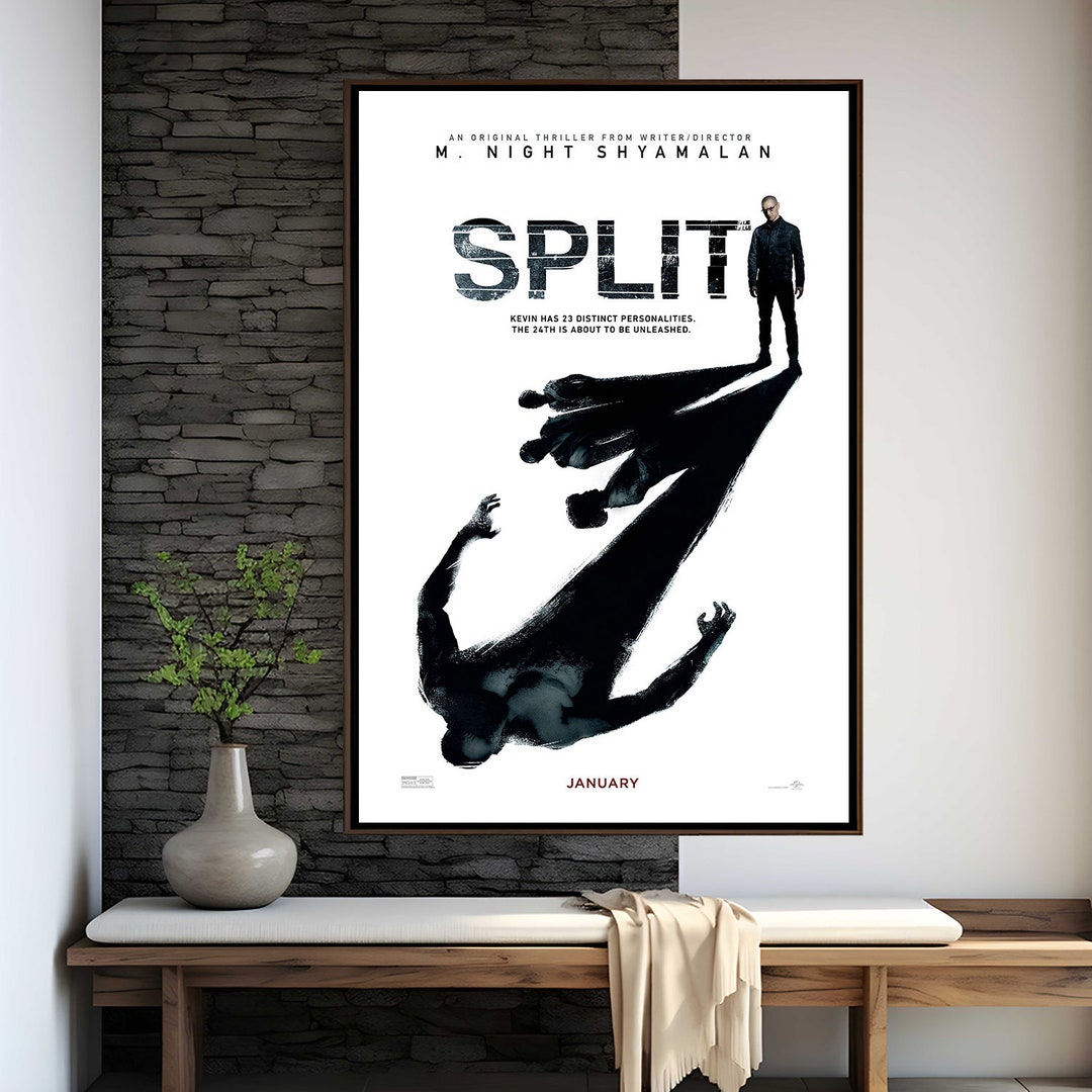 Split Movie Poster Movie Art Wall Decor Film Fan Collectibles Gift ...