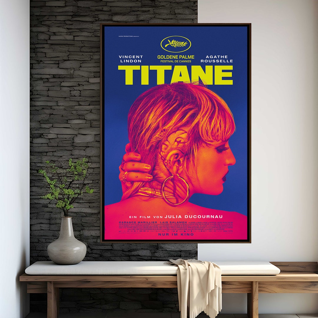 Titane Movie Poster High Quality Print Movie Art Wall Decor Film Fan ...