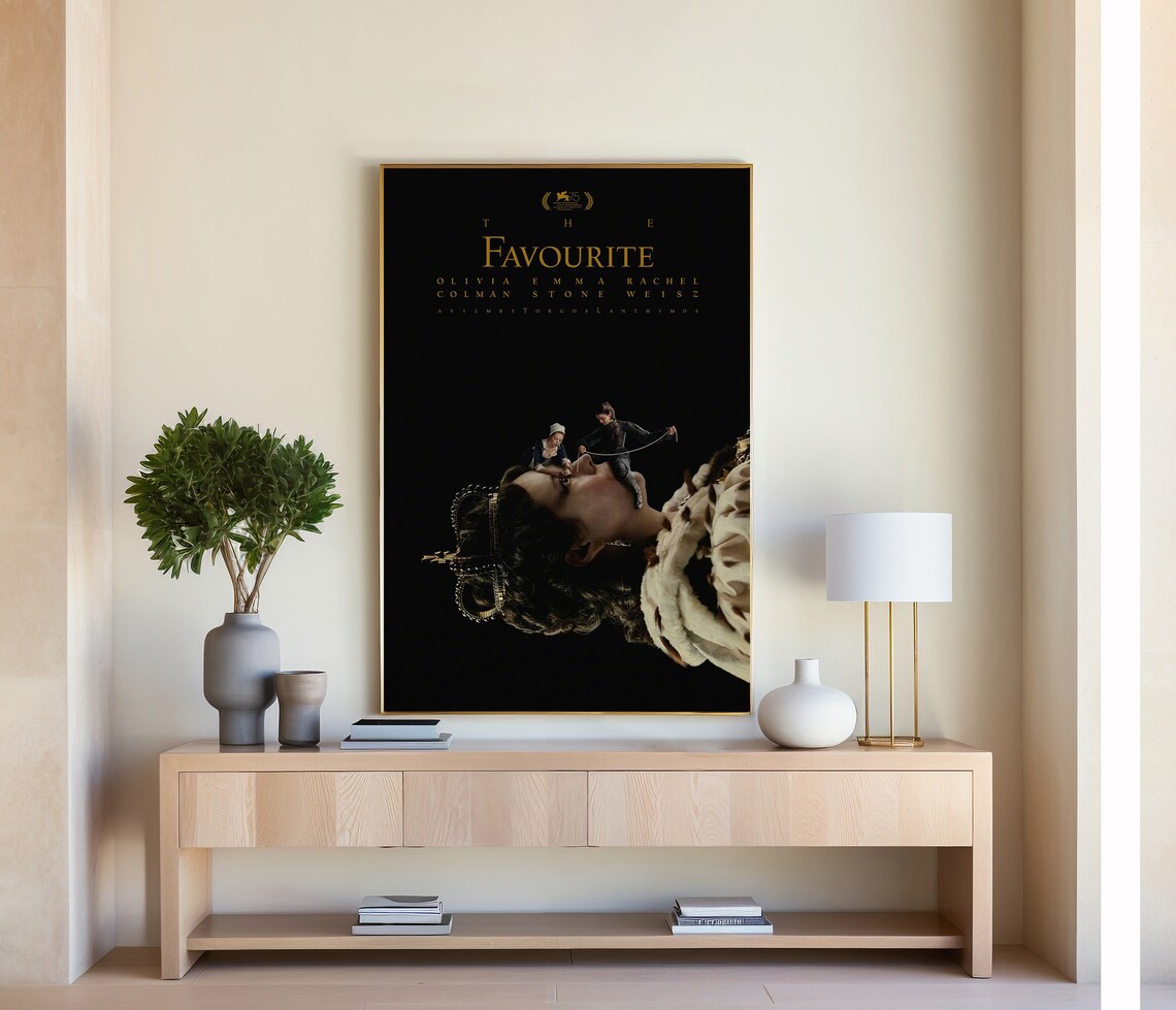 The Favourite Movie Poster | High Quality Print | Movie Art | Wall ...