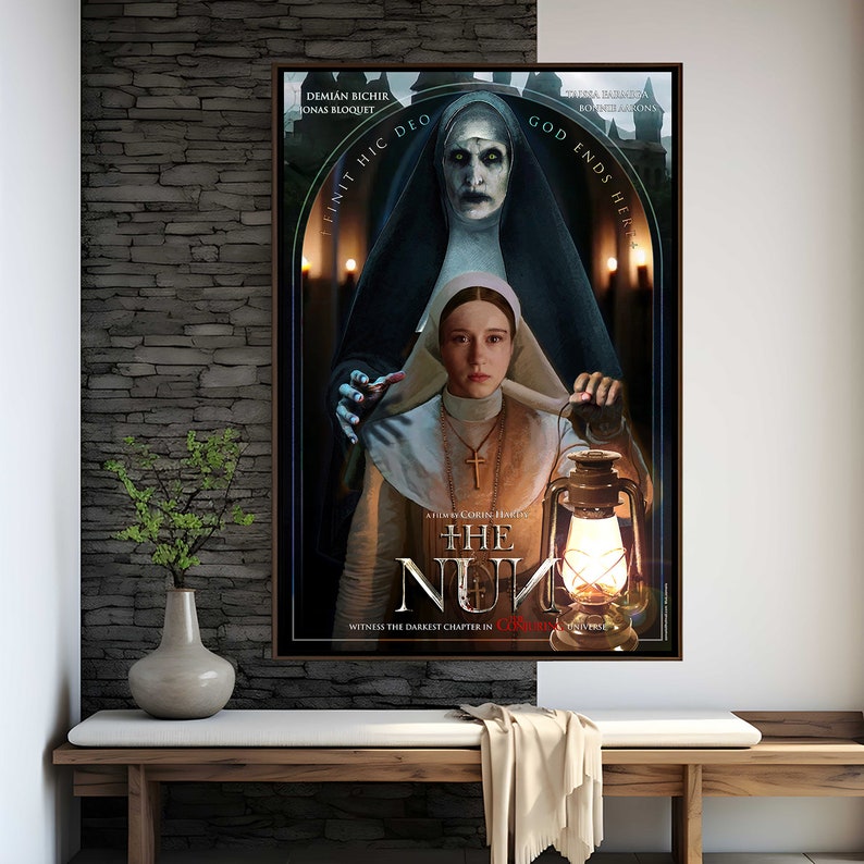 The Nun Movie Poster | High Quality Print | Movie Art | Wall Decor ...