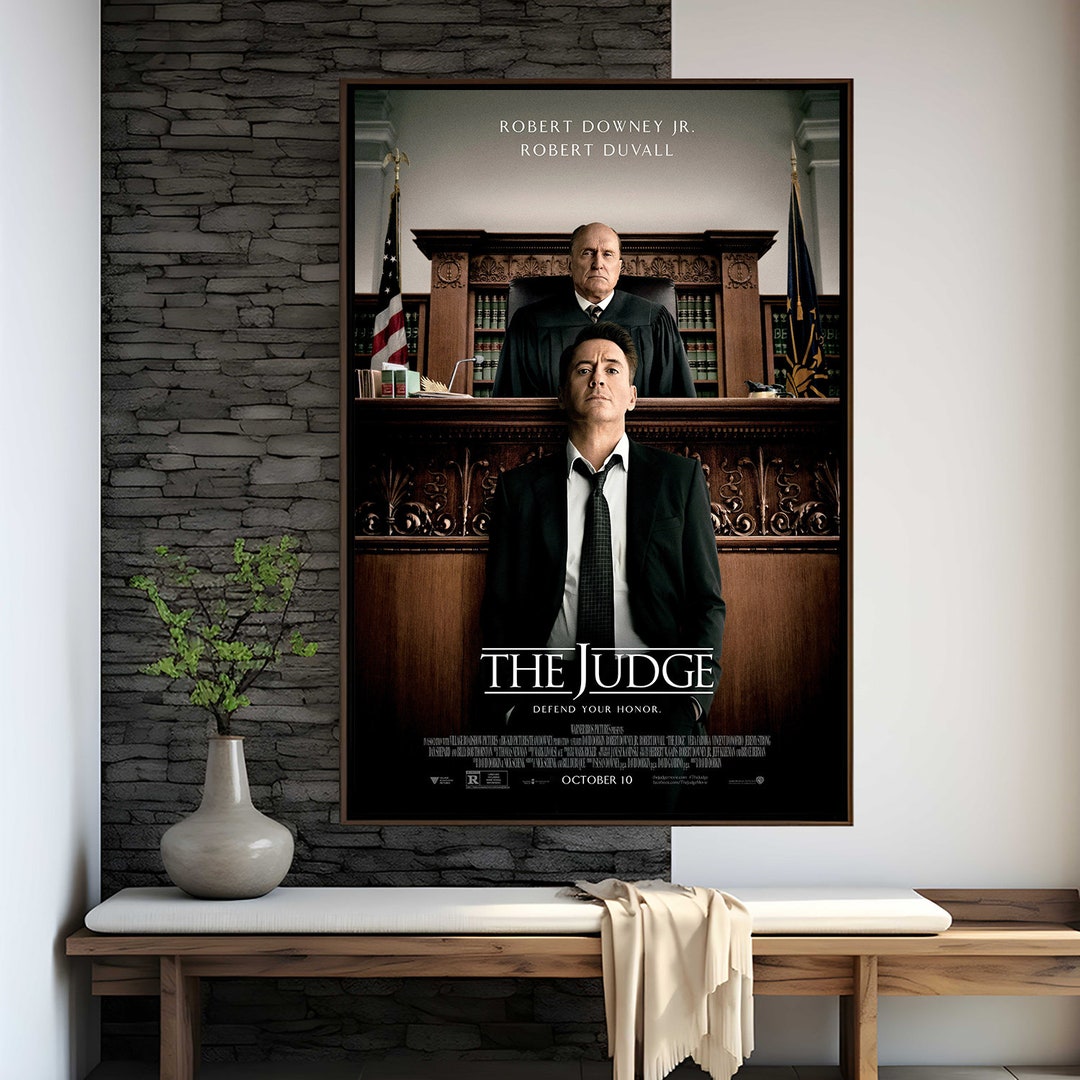 The Judge Movie Poster High Quality Print Movie Art Wall Decor Film Fan ...