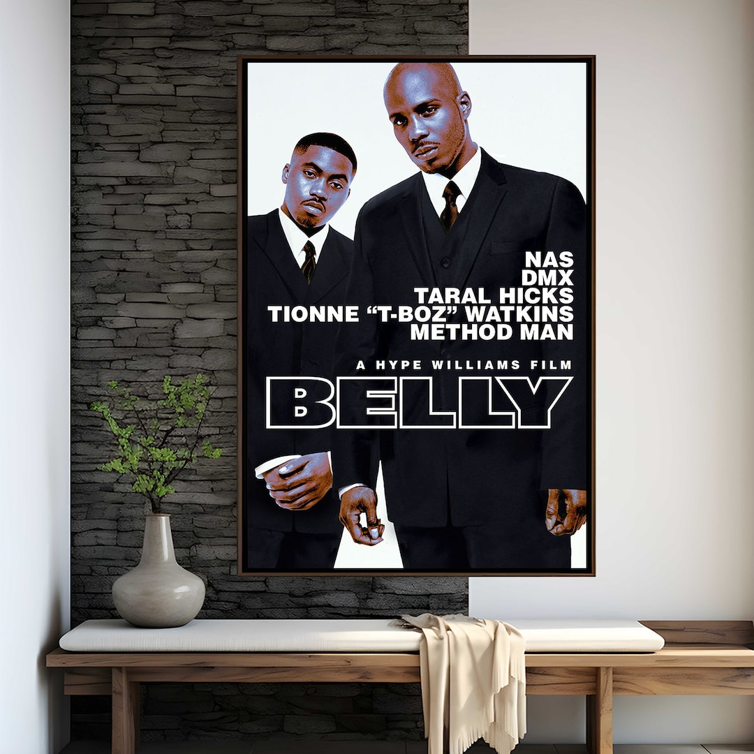 Belly Movie Poster | High Quality Print | Movie Art | Wall Decor | Film ...