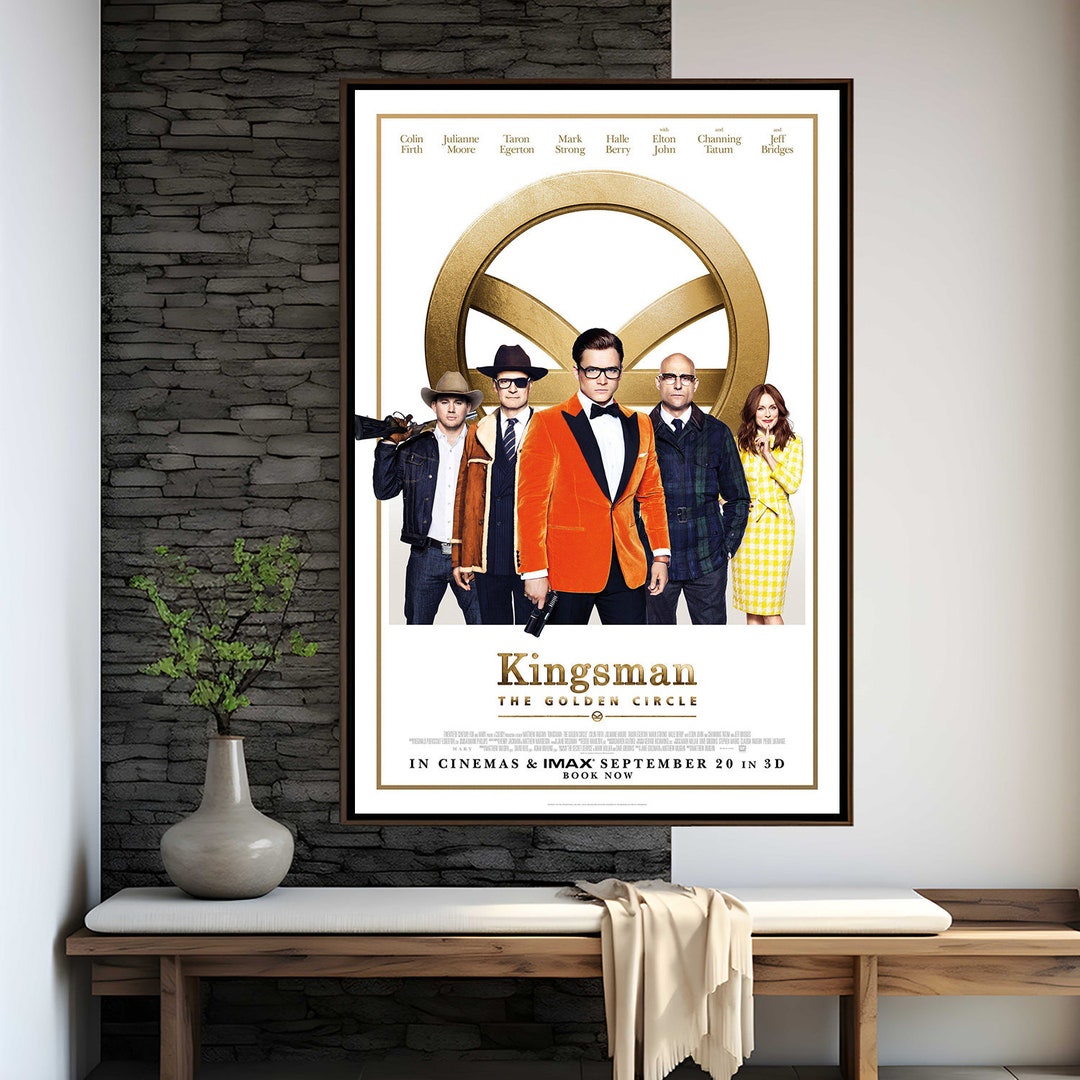 Kingsman Movie Poster | High Quality Print | Movie Art | Wall Decor ...