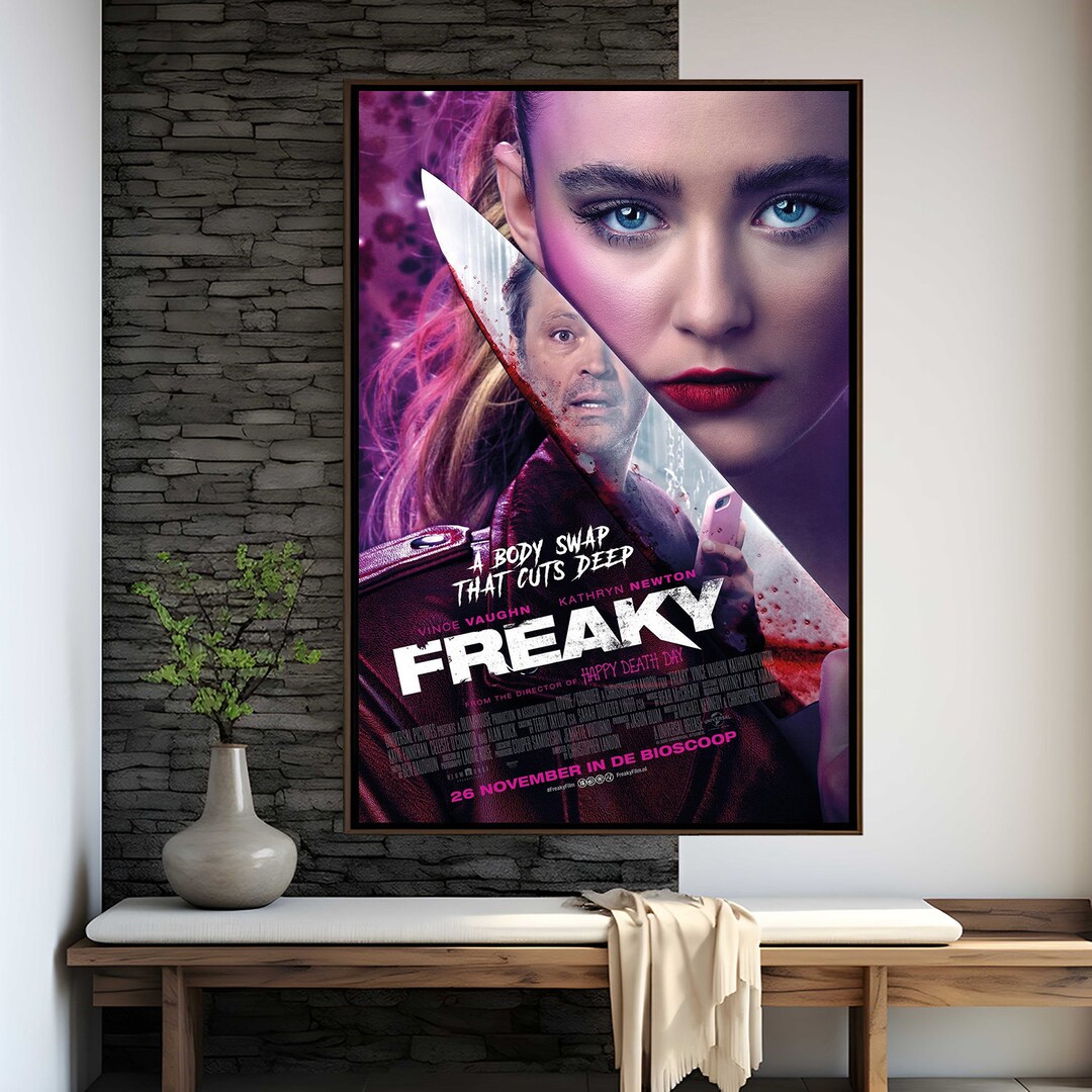 Freaky Movie Poster | High Quality Print | Movie Art | Wall Decor ...