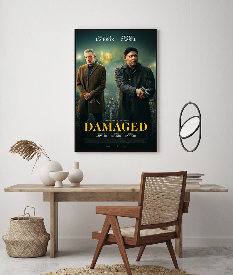 Damaged Movie Poster Movie Art Wall Decor Film Fan Collectibles Gift ...