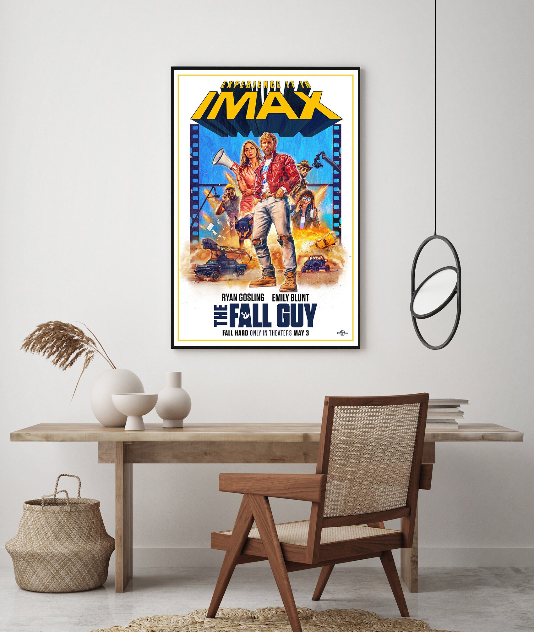 The Fall Guy 2024 Movie Poster High Quality Print Movie Art Wall Decor ...