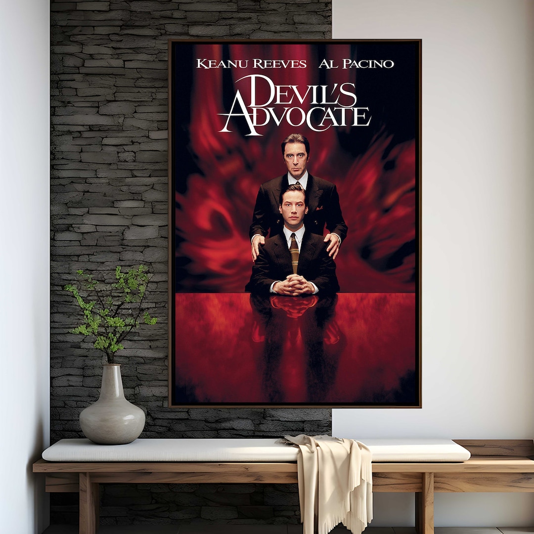 The Devil's Advocate Movie Poster High Quality Print Movie Art Wall ...