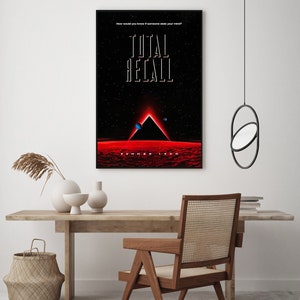 Total Recall Movie Poster | High Quality Print | Movie Art | Wall Decor ...