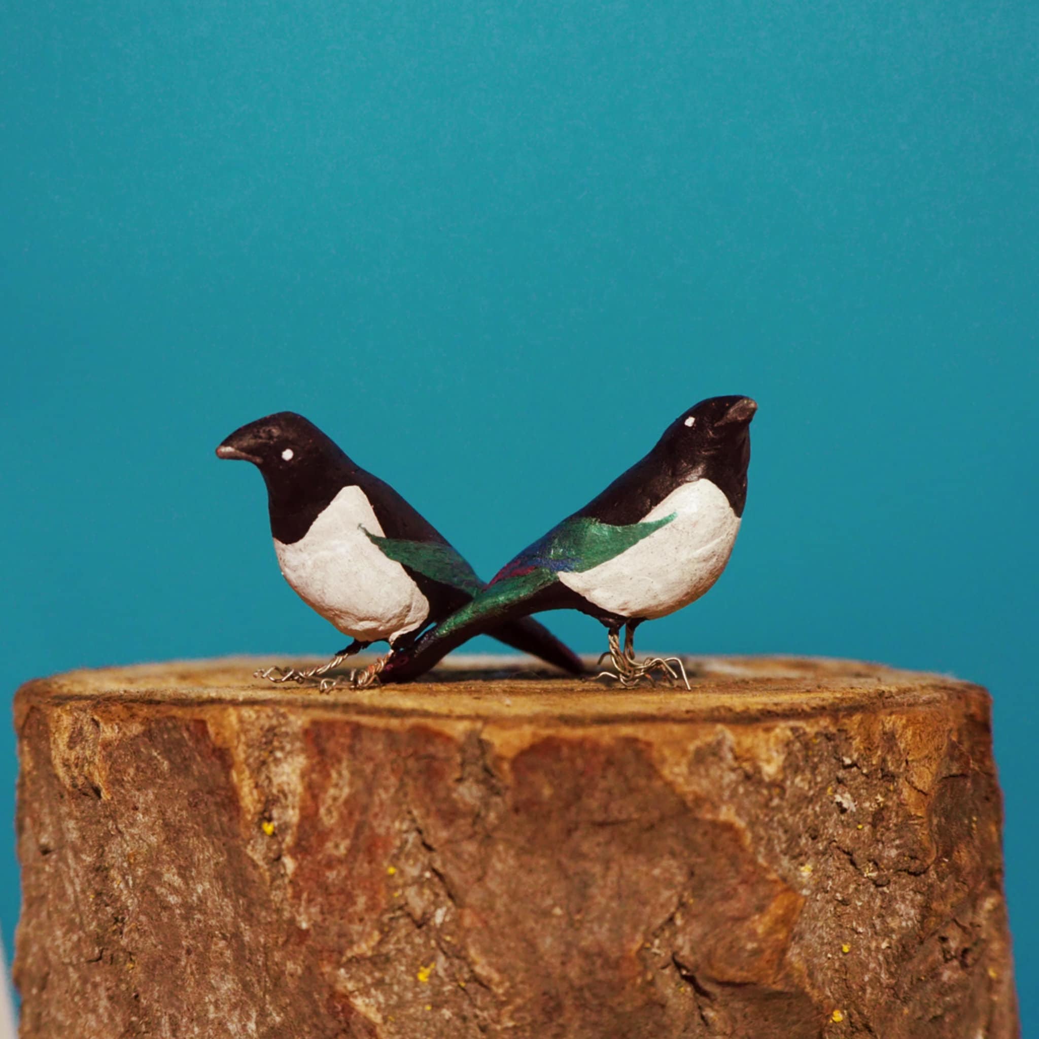 Little Magpie Figure - Etsy UK