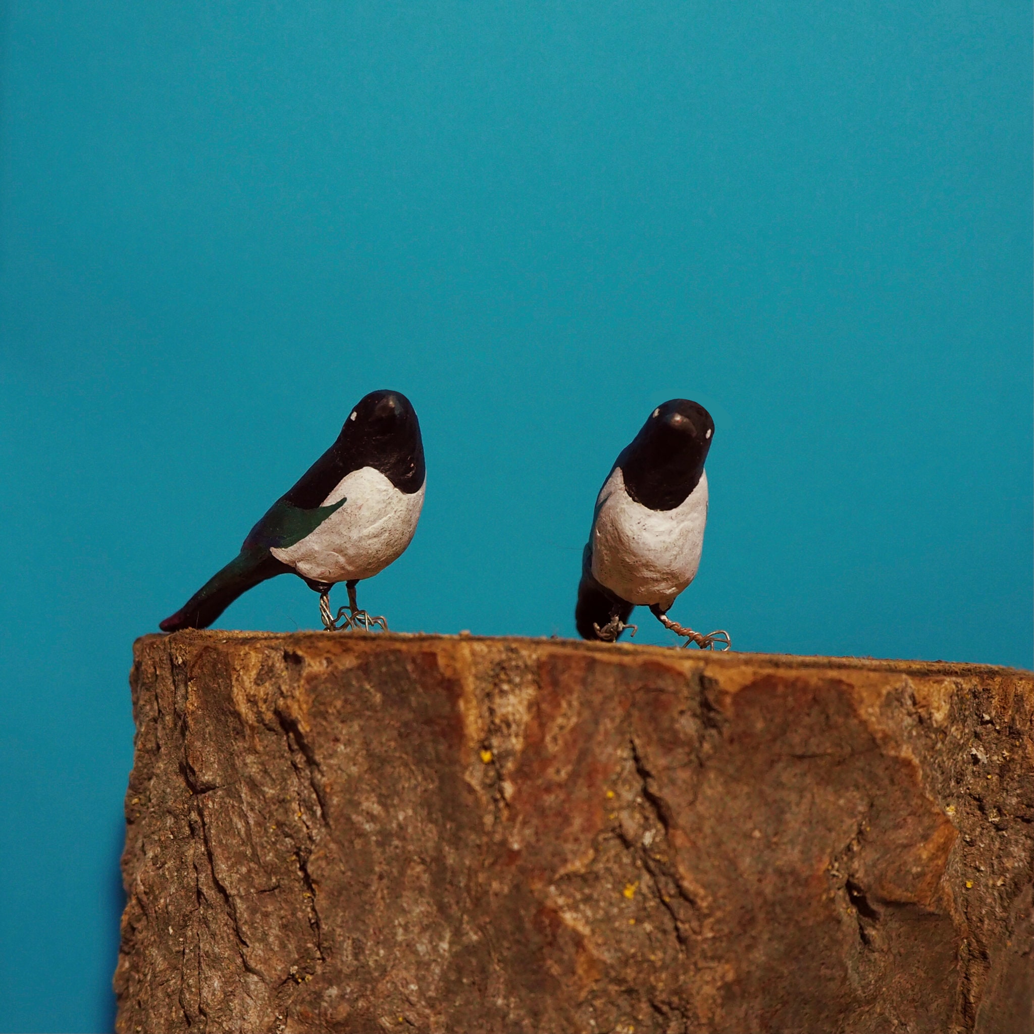 Little Magpie Figure - Etsy UK