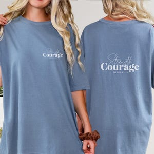 Inspiring Bible Verse T-shirt, Encouraging Scripture Tshirt, Simple ...