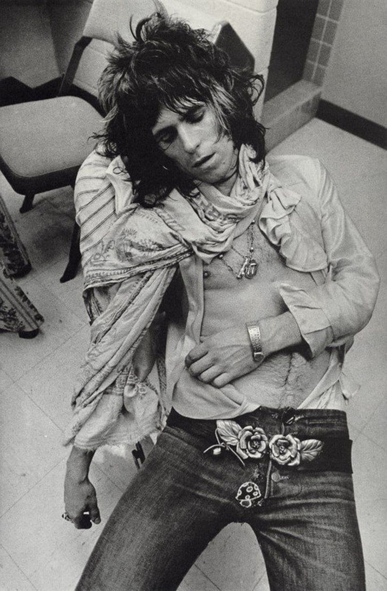 Annie Leibovitz - Keith Richards, 1972 - Etsy