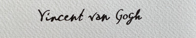 Vincent Van Gogh Signed and Numbered Lithograph edition of 250 Original ...