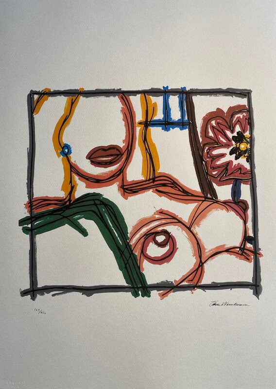 Tom Wesselmann Signed and Numbered Lithograph edition of 450 Original ...
