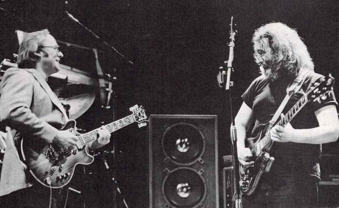 Peter Simon Steven Stills With Jerry Garcia, New Jersey, 1983 - Etsy