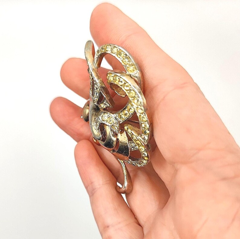 Vintage Marcel BOUCHER Phoenix Bird in Flight Gold Plated Brooch Pin ...