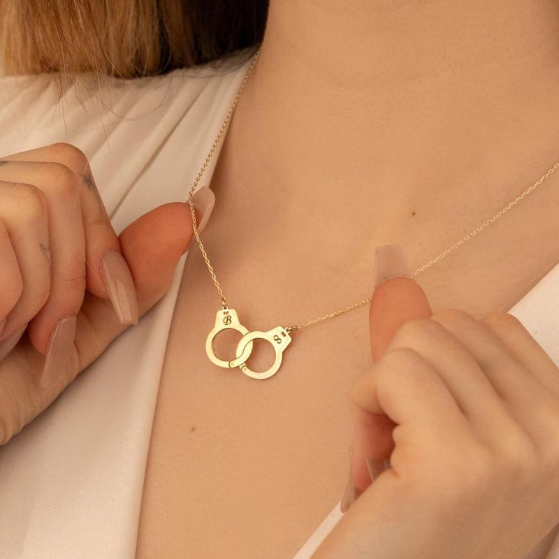 Handcuff Necklace - Etsy