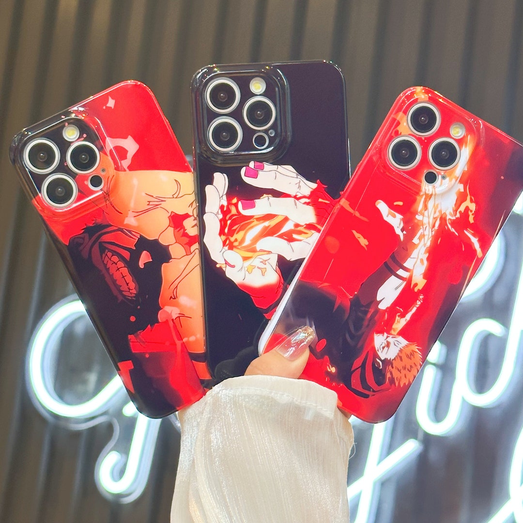 Cool Japanese Anime Phone Case for iPhone 15 14 13 12 11 Pro Max Mini ...