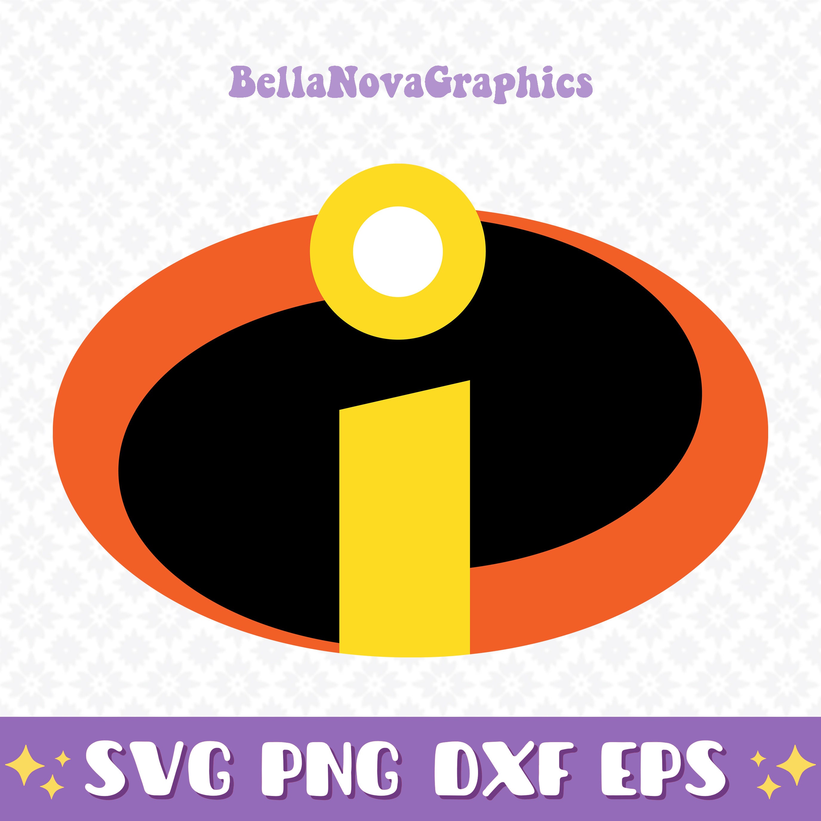 Incredible Logo SVG Layered, the Incredible Svg, Incredible Dxf, Eps ...