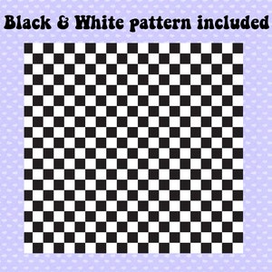 Checkered Pattern SVG BUNDLE, Checkered Pattern Clipart, Checkered ...