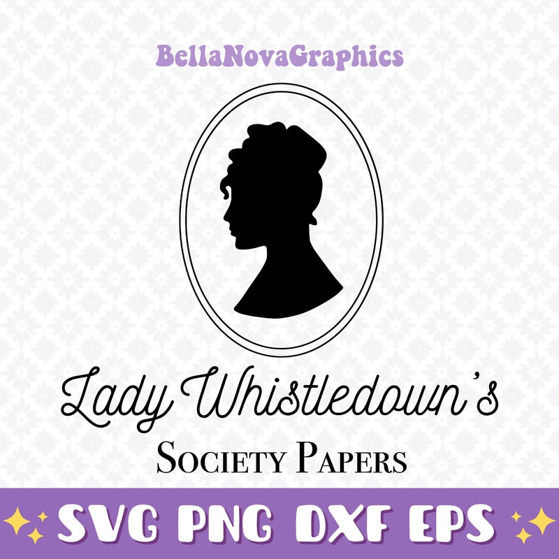 Lady Whistledown Logos - Etsy
