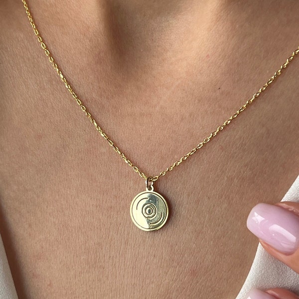 Disc Pendant - Etsy